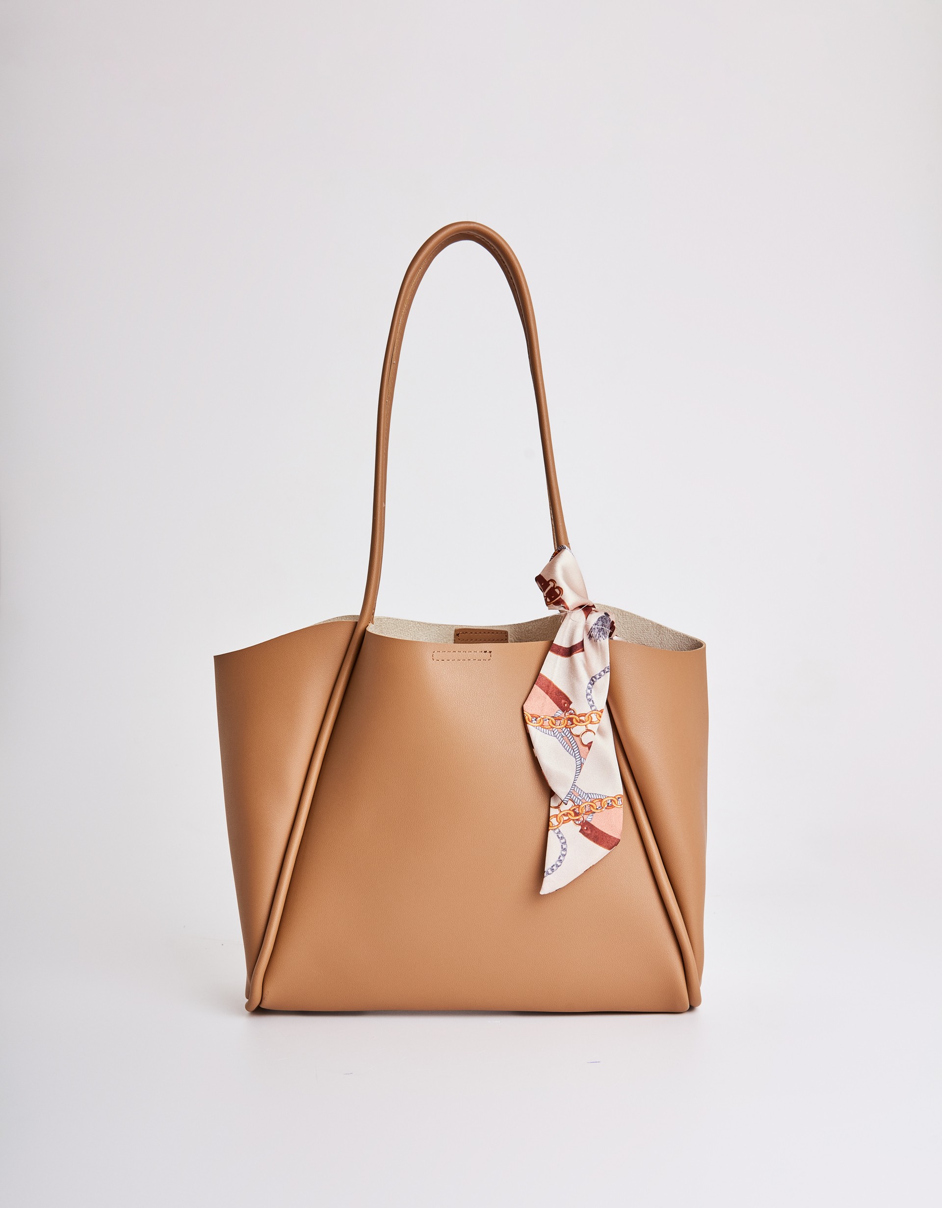 CAMELLIA Fitilli Deri Omuz Çanta | Baghca