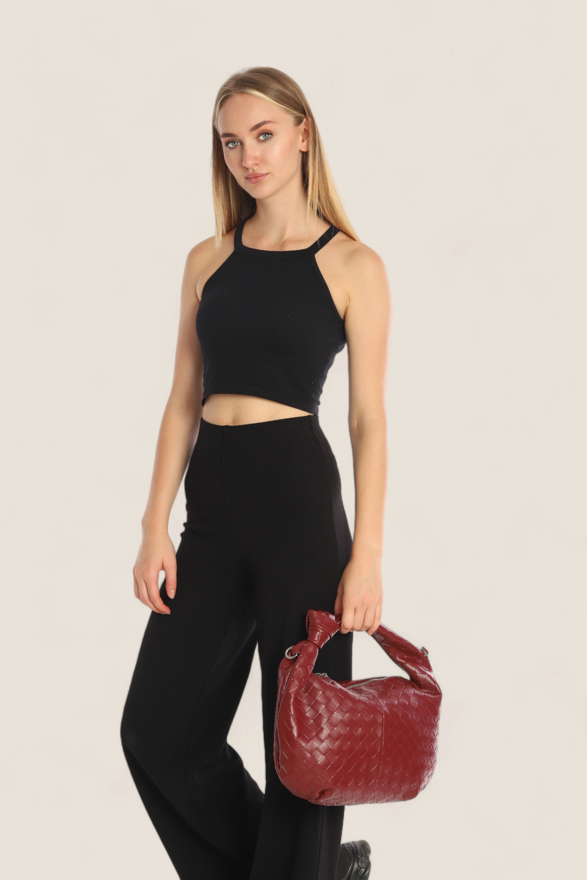 SIENNA Nakış Desen Baget Çanta | Baghca