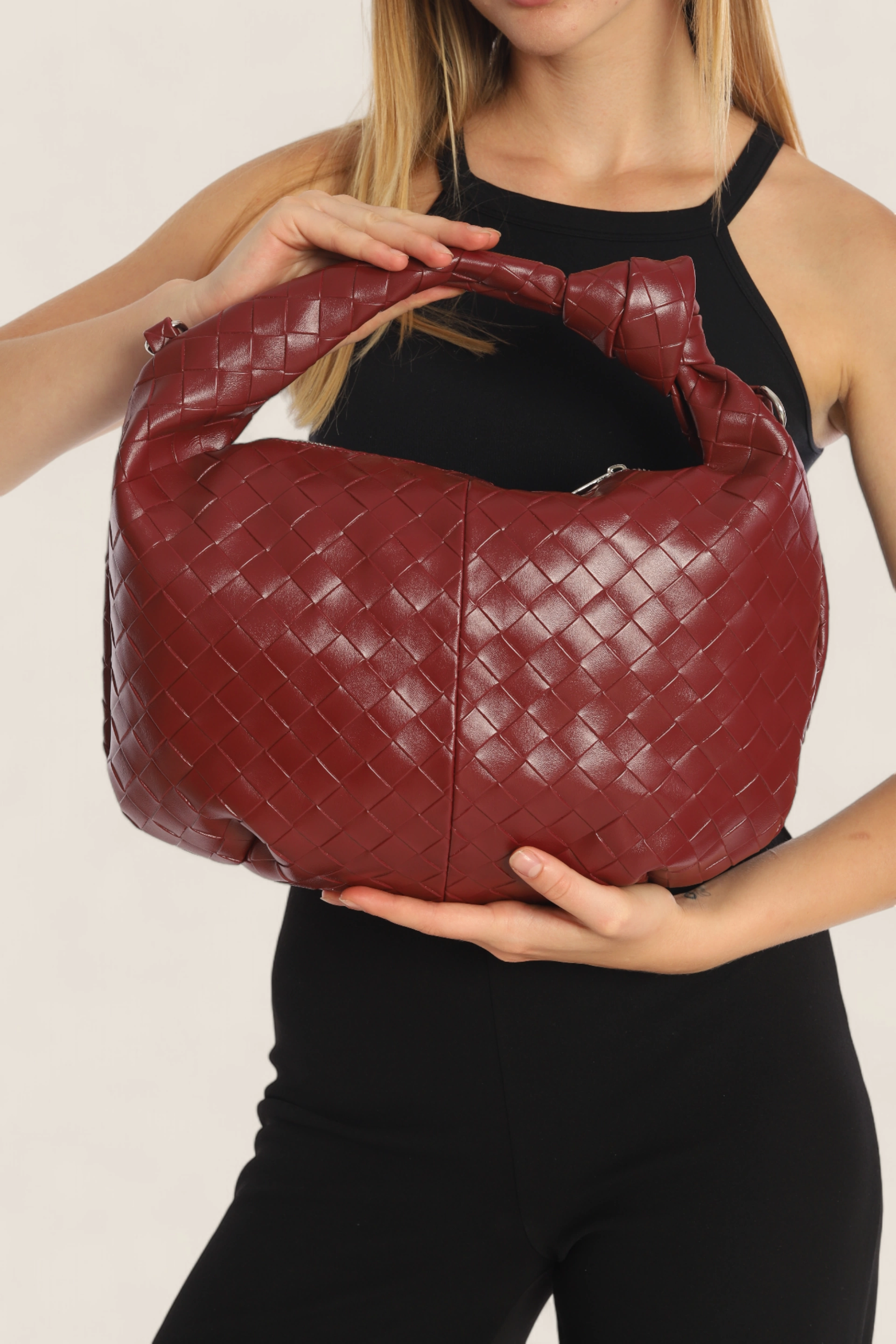 SIENNA Nakış Desen Baget Çanta | Baghca