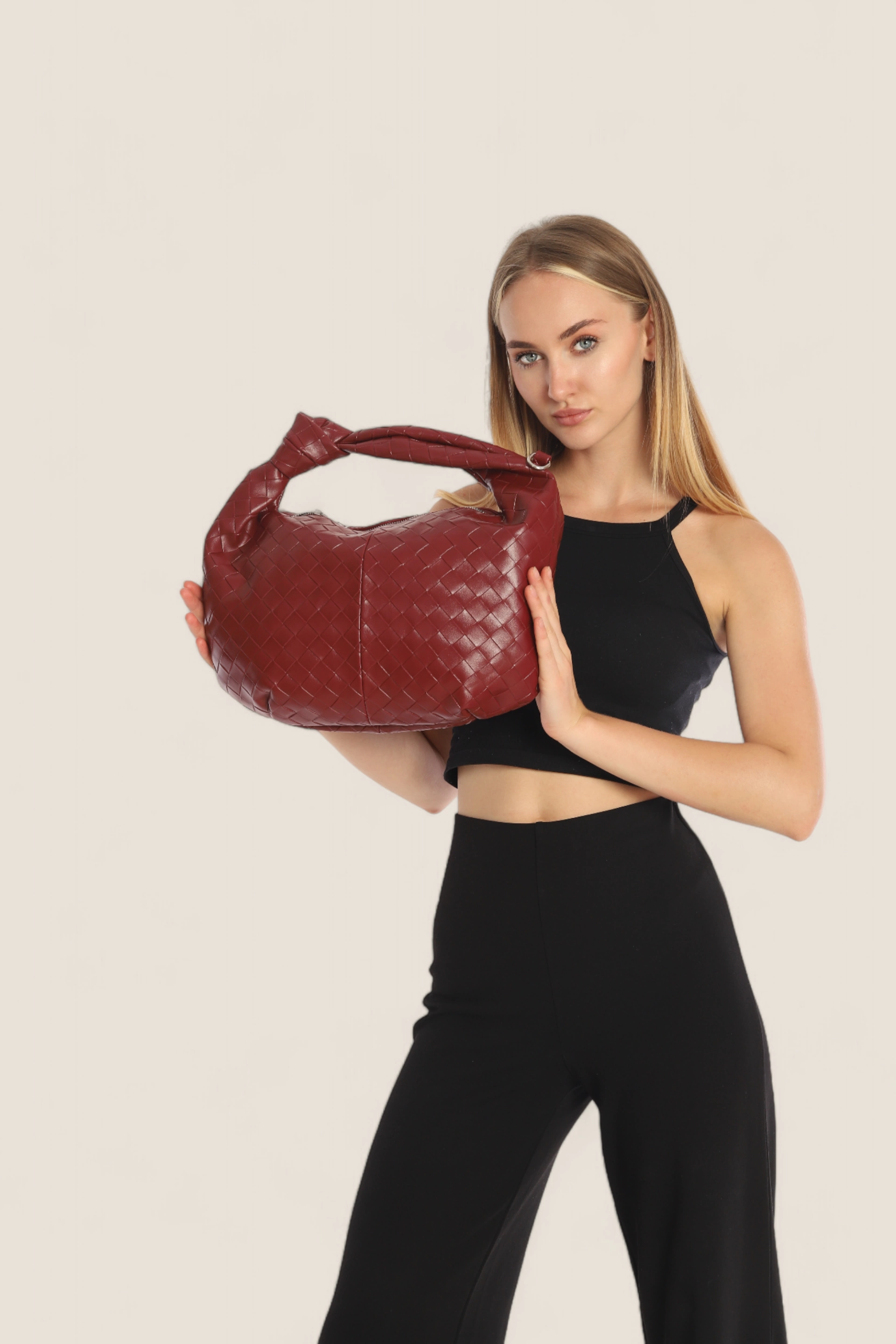 SIENNA Nakış Desen Baget Çanta | Baghca